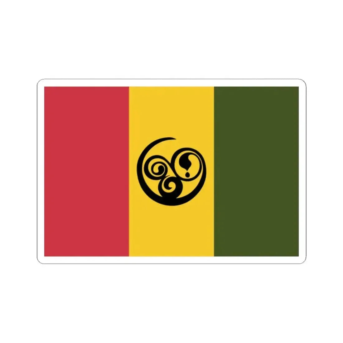 Afro-Nova Scotian Flag (Canada) STICKER Vinyl Kiss-Cut Decal | Shop ...