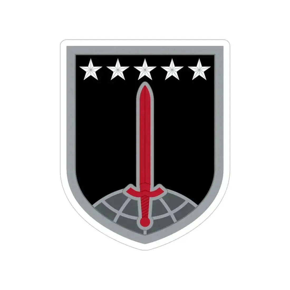 1ST MULTIDOMAIN TASK FORCE (U.S. Army) Transparent STICKER Die-Cut ...