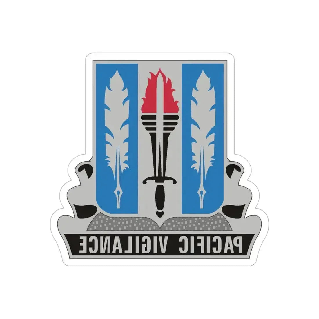 205 Military Intelligence Battalion (U.S. Army) REVERSE PRINT ...