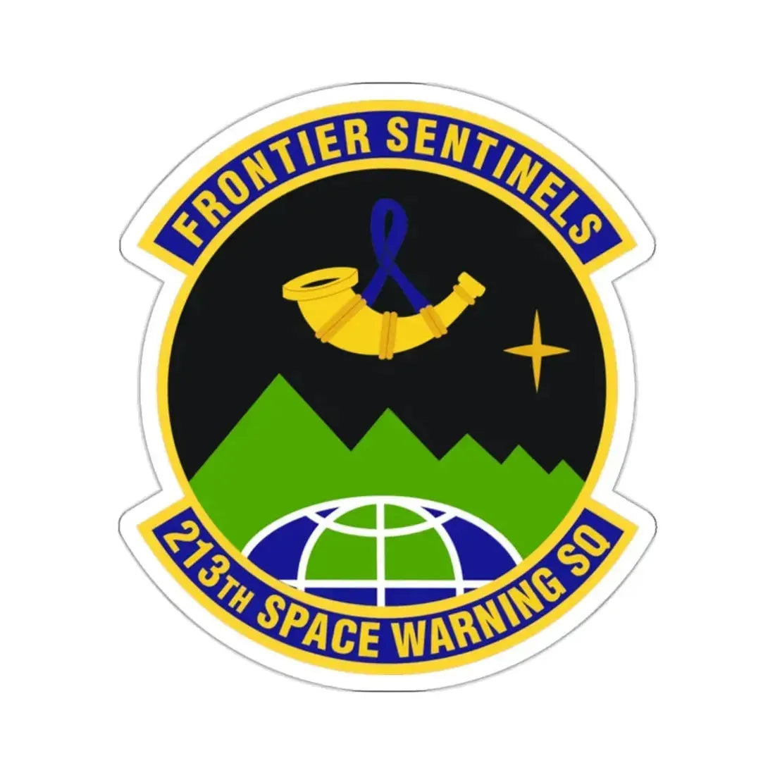 213th Space Warning Squadron (U.S. Air Force) STICKER Vinyl Kiss-Cut ...