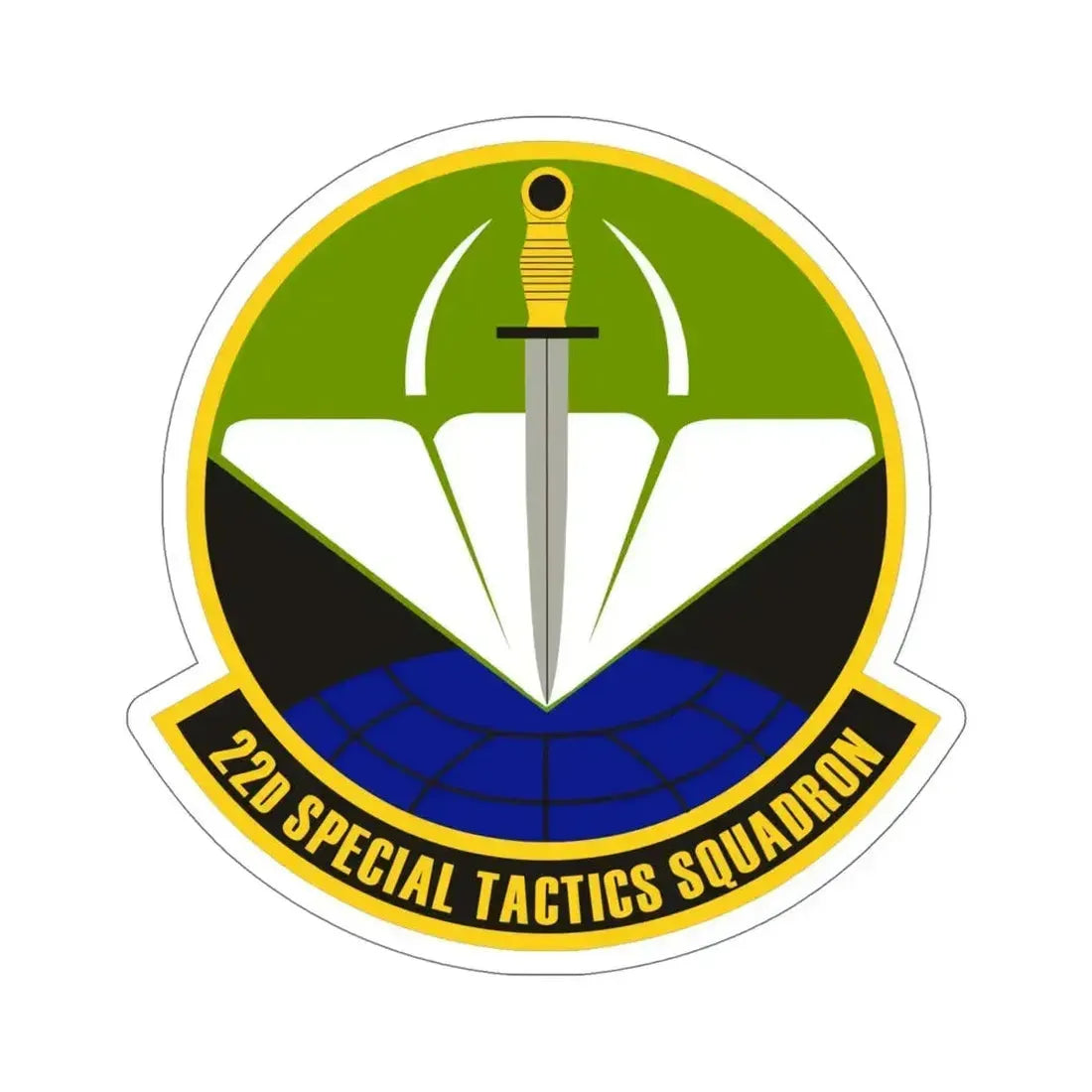 22 Special Tactics Sq AFSOC (U.S. Air Force) STICKER Vinyl Die-Cut ...