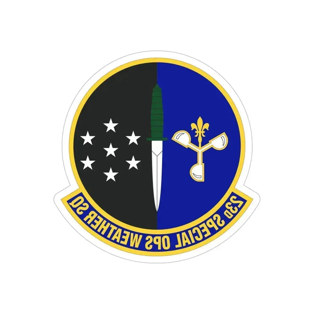 23d Special Operations Weather Squadron (U.S. Air Force) REVERSE PRINT ...