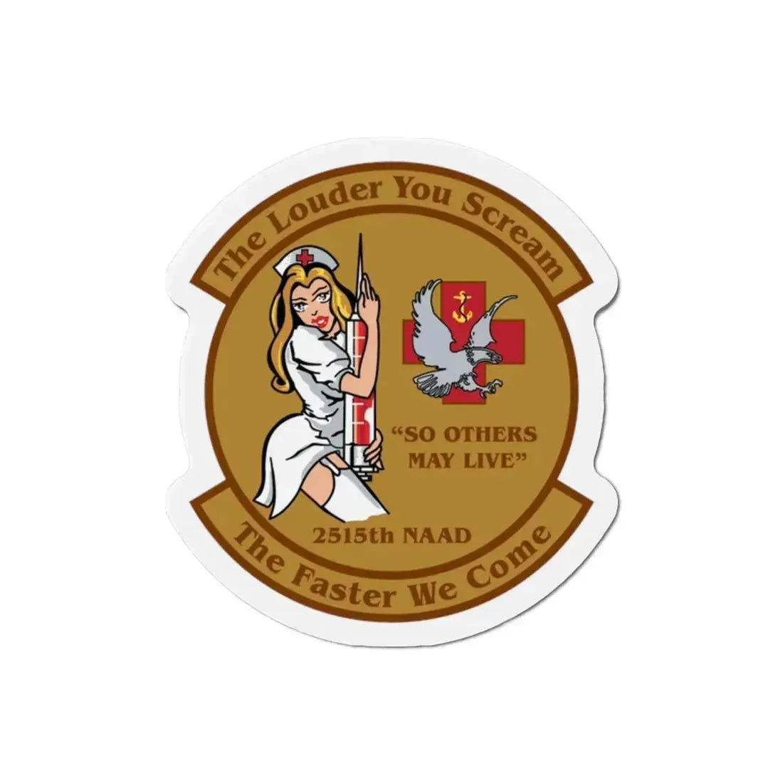 2515 NAAD TLYS TFWC (U.S. Navy) Refrigerator Magnet | Shop Stickers ...