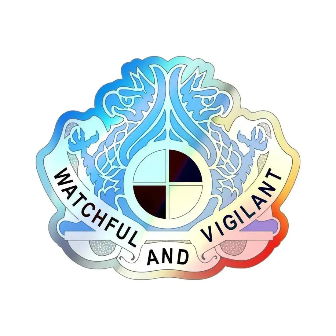 259 Military Intelligence Group (U.S. Army) Holographic STICKER Die-Cut ...