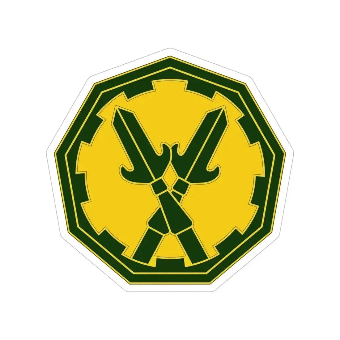 290 Military Police Brigade 3 (U.S. Army) Transparent STICKER Die-Cut ...