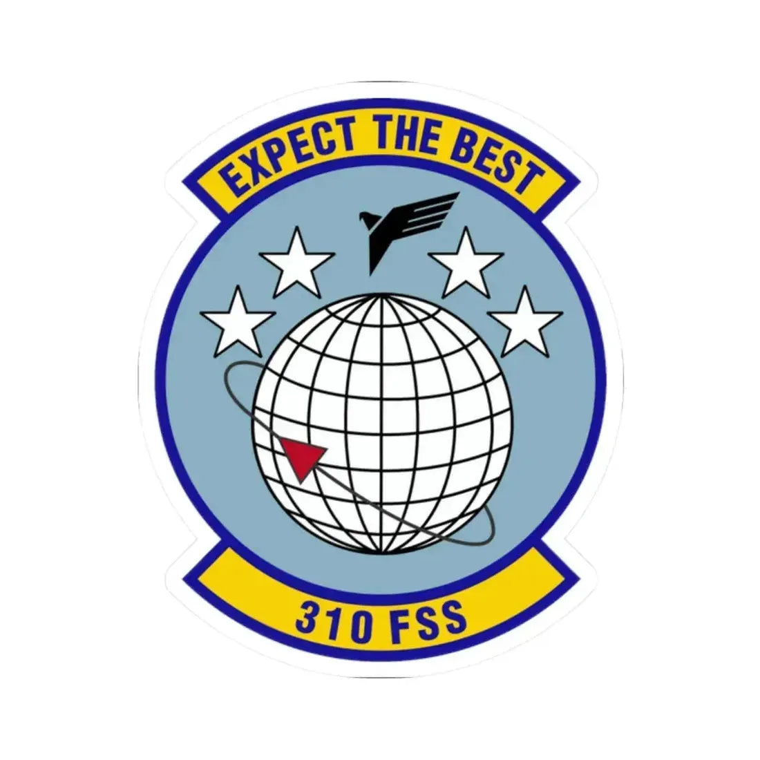 310 Force Support Squadron AFRC (U.S. Air Force) STICKER Vinyl Kiss-Cut ...
