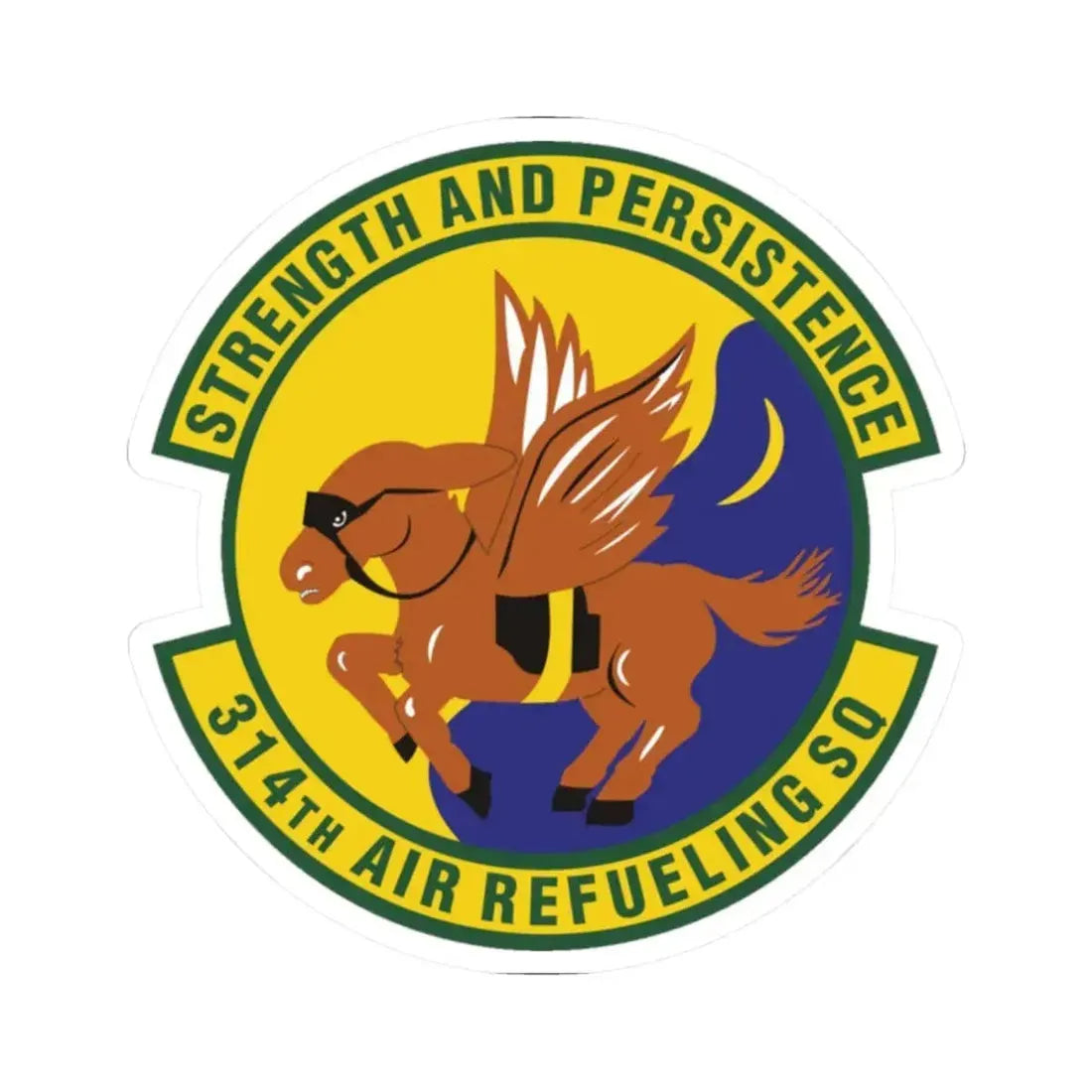 314th Air Refueling Squadron (U.S. Air Force) STICKER Vinyl Kiss-Cut ...