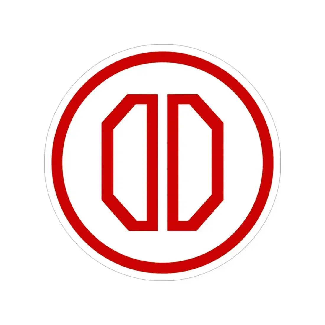 31st ID SSI (U.S. Army) Transparent STICKER Die-Cut Vinyl Decal | Shop ...