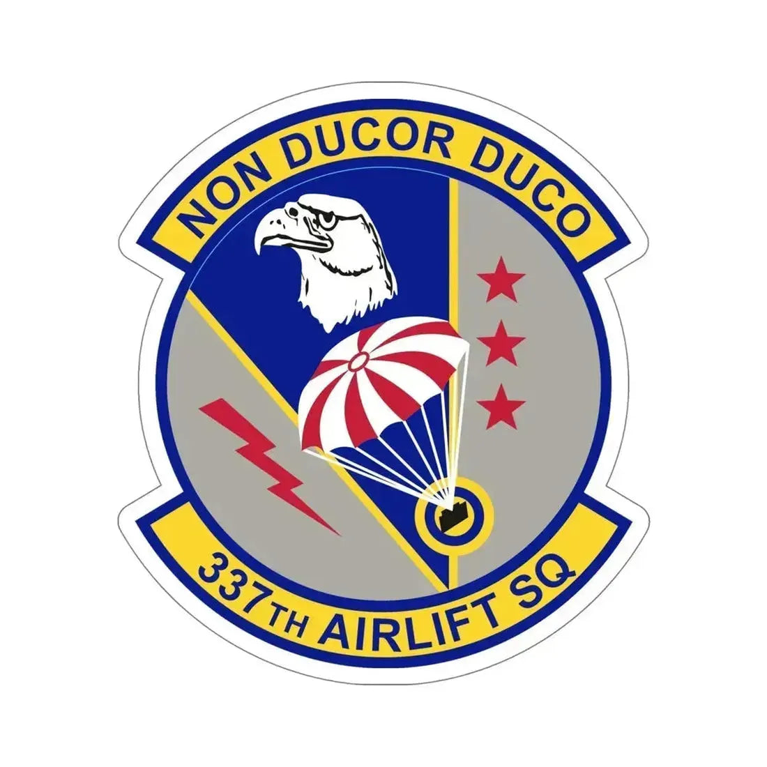 337th Airlift Squadron (U.S. Air Force) STICKER Vinyl Die-Cut Decal ...