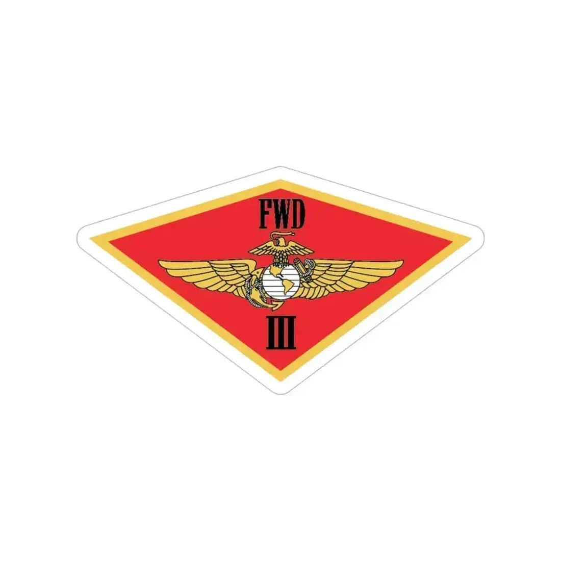 3rd MAW FWD (USMC) Transparent STICKER Die-Cut Vinyl Decal | Shop ...