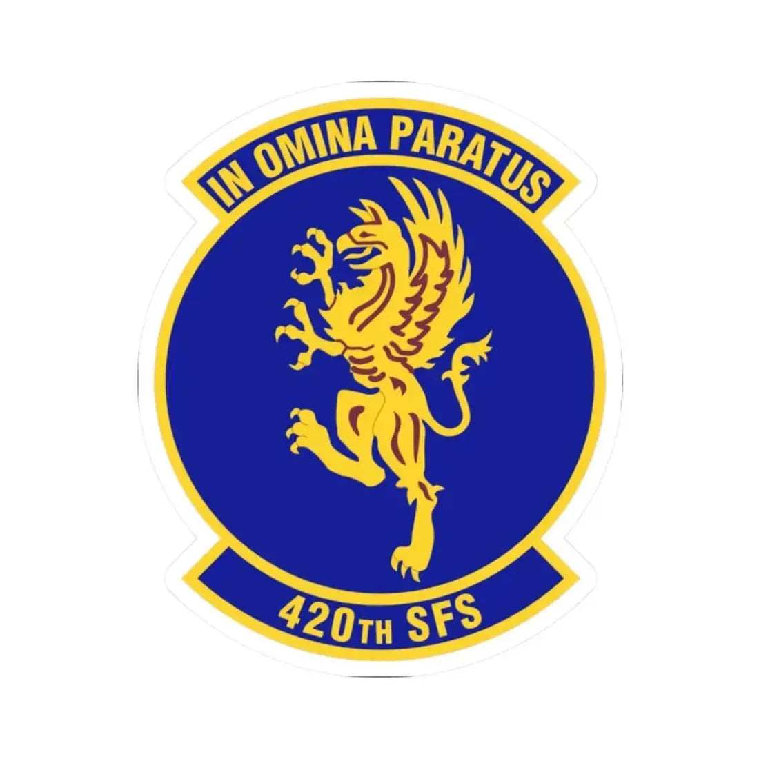 420th Security Forces Squadron (U.S. Air Force) STICKER Vinyl Kiss-Cut ...