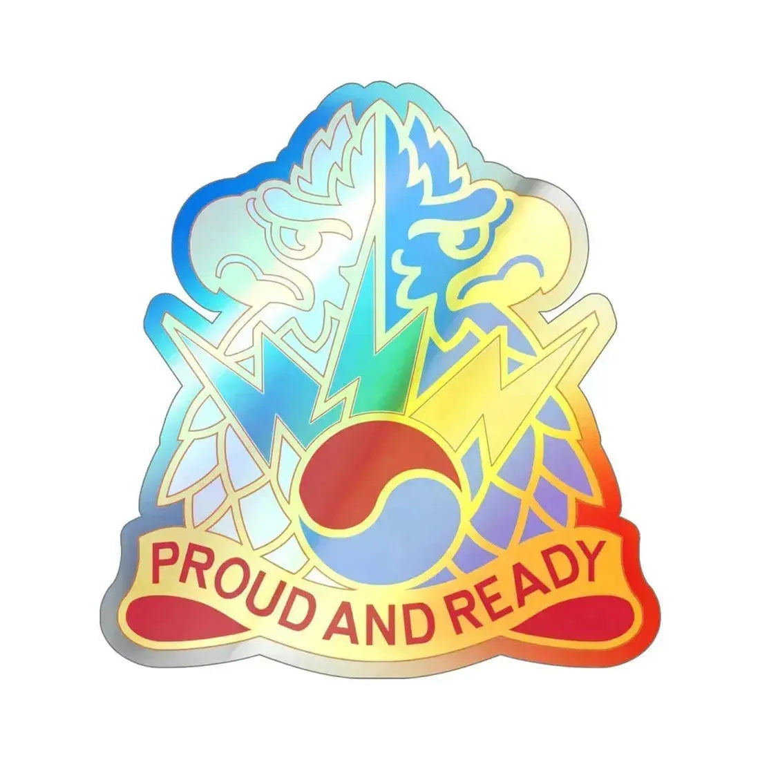 511 Military Intelligence Battalion (U.S. Army) Holographic STICKER Die ...