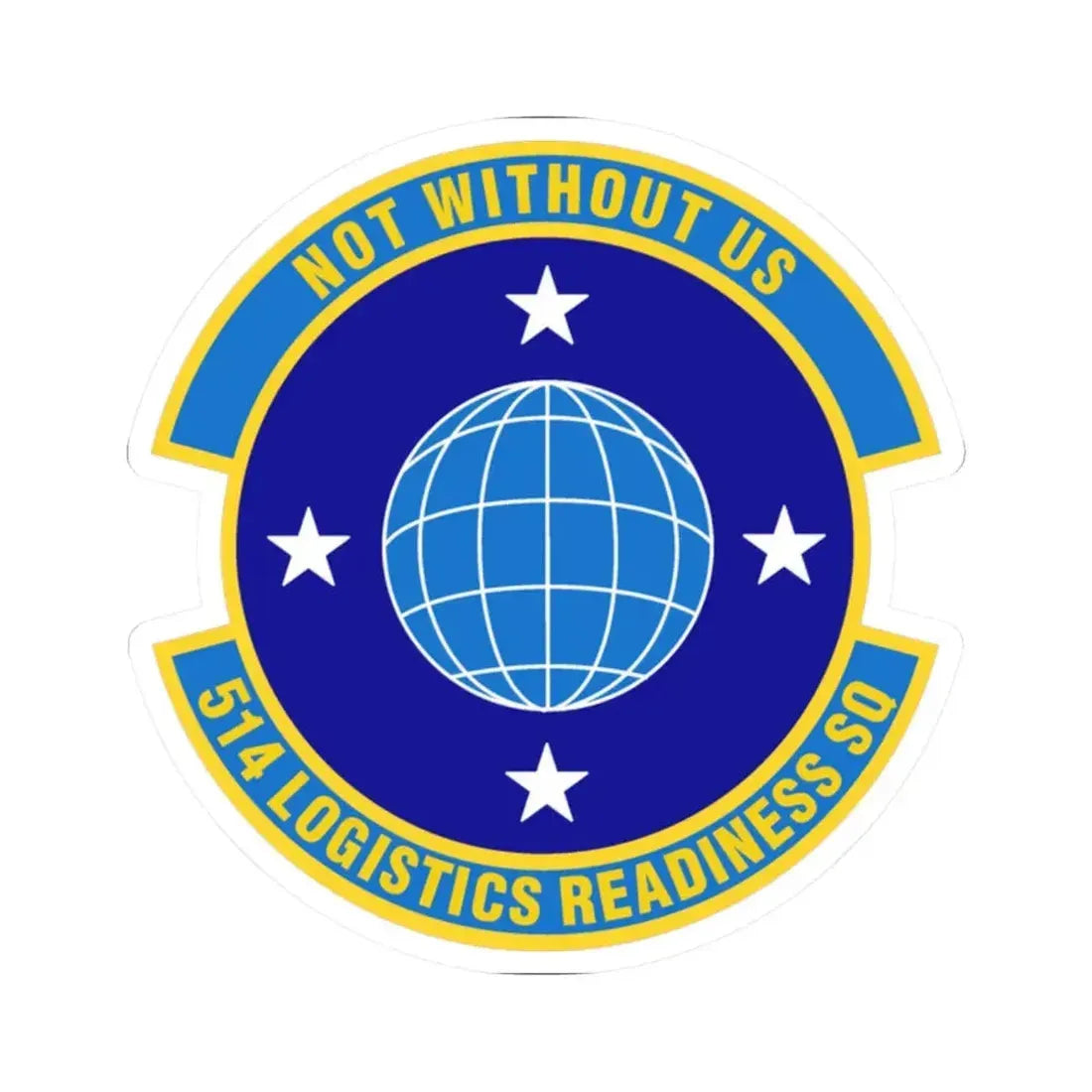 514 Logistics Readiness Squadron AFRC (U.S. Air Force) STICKER Vinyl ...