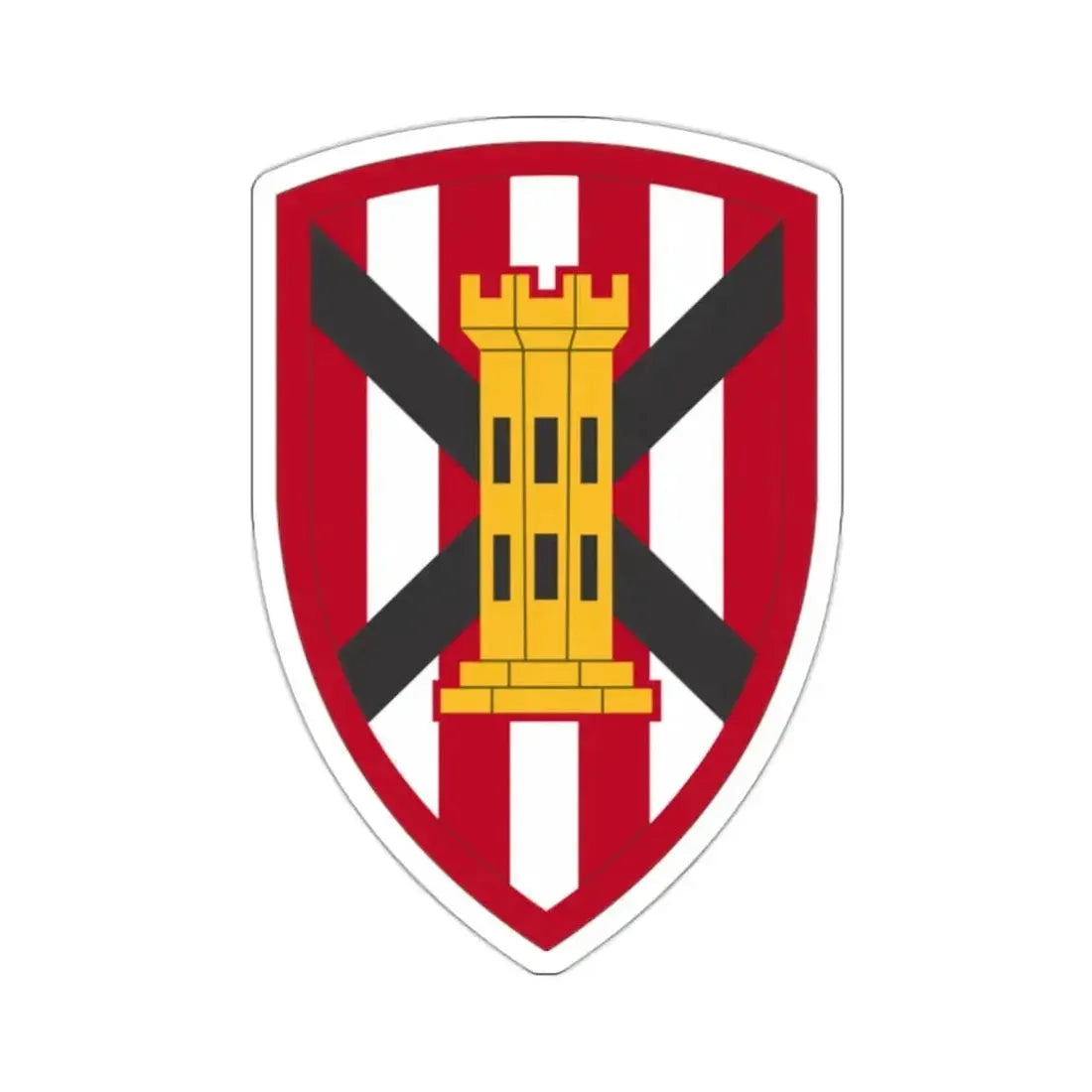 7 Engineer Brigade (U.S. Army) STICKER Vinyl Kiss-Cut Decal | Shop ...