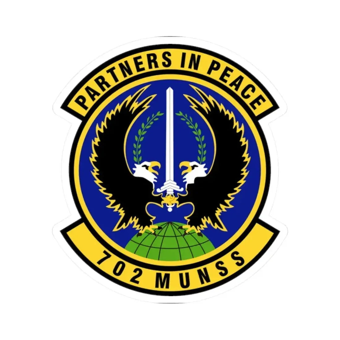 702d Munitions Support Squadron (U.S. Air Force) STICKER Vinyl Kiss-Cut ...