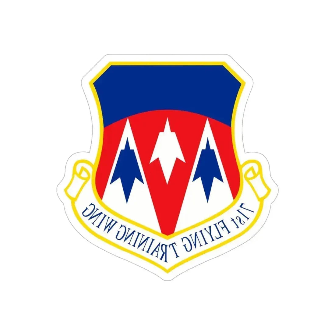 71st Flying Training Wing (U.S. Air Force) REVERSE PRINT Transparent ...