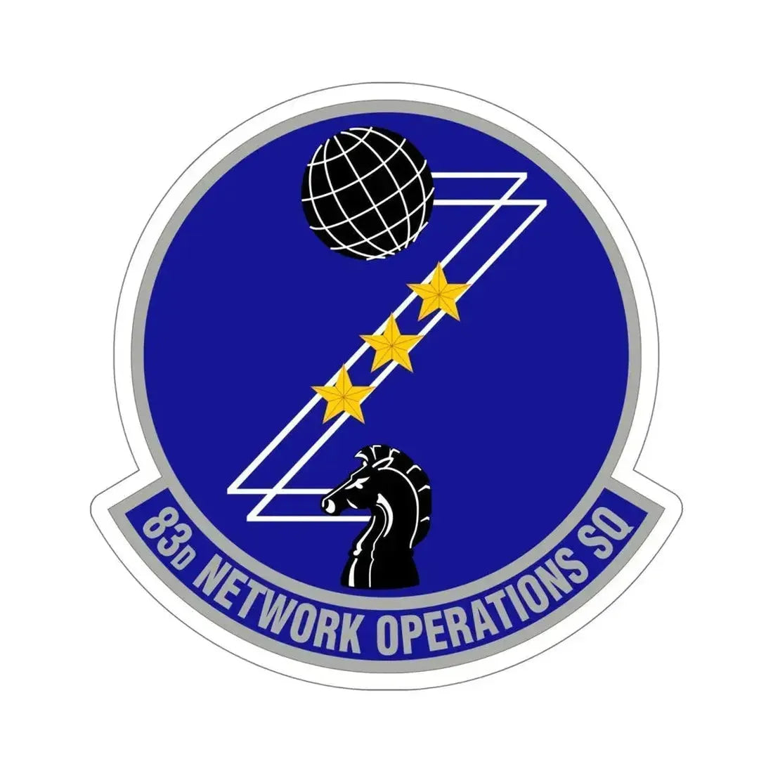 83 Network Operations Squadron ACC (U.S. Air Force) STICKER Vinyl Die ...