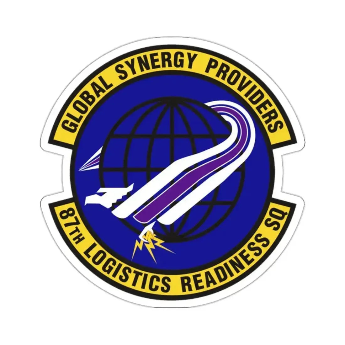 87 Logistics Readiness Squadron AMC (U.S. Air Force) STICKER Vinyl Kiss ...