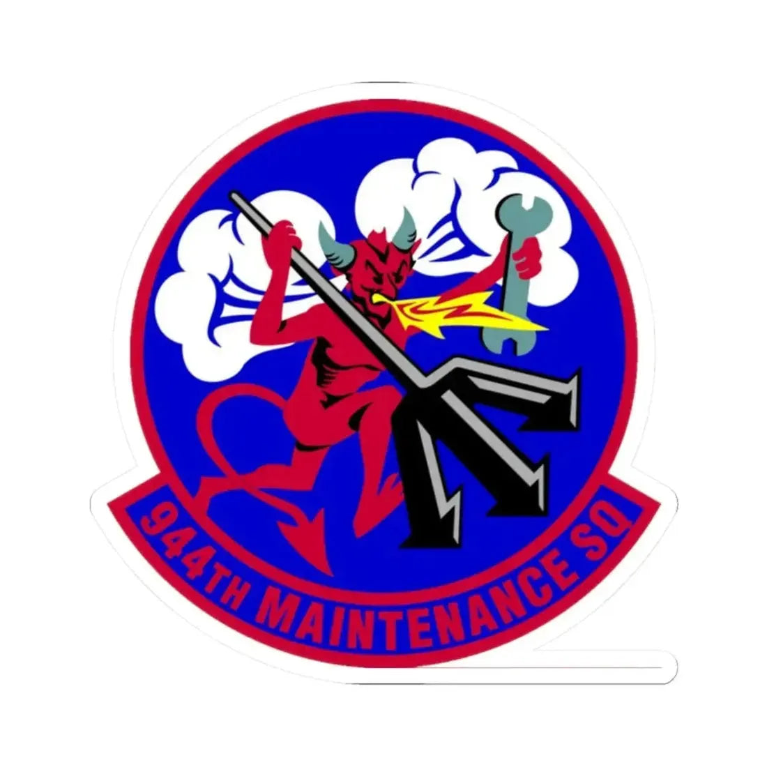 944 Maintenance Squadron AFRC (U.S. Air Force) STICKER Vinyl Kiss-Cut ...