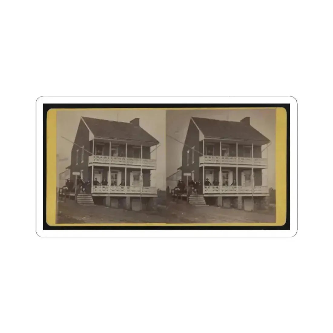 Battlefield Hotel, the Outer Post of Sharp Shooters (U.S. Civil War ...