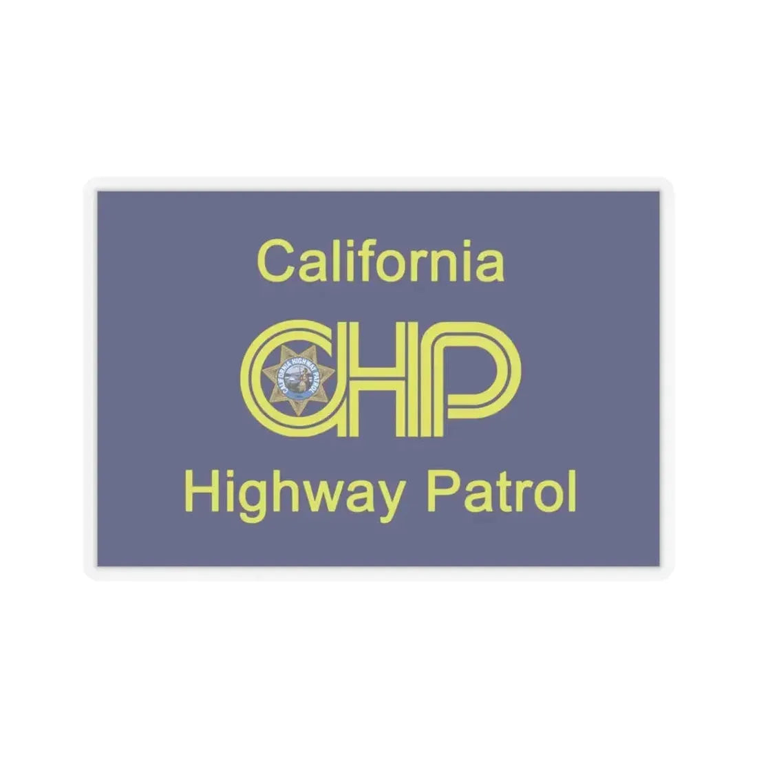 California Highway Patrol Flag - STICKER Vinyl Kiss-Cut Decal | Shop ...