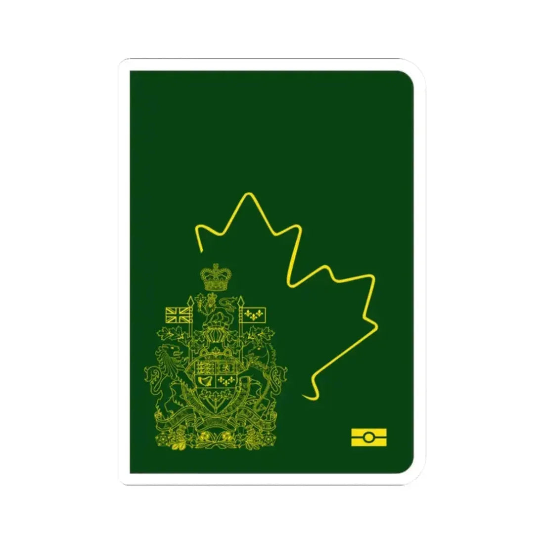 Canadian Special Passport - STICKER Vinyl Kiss-Cut Decal | Shop ...
