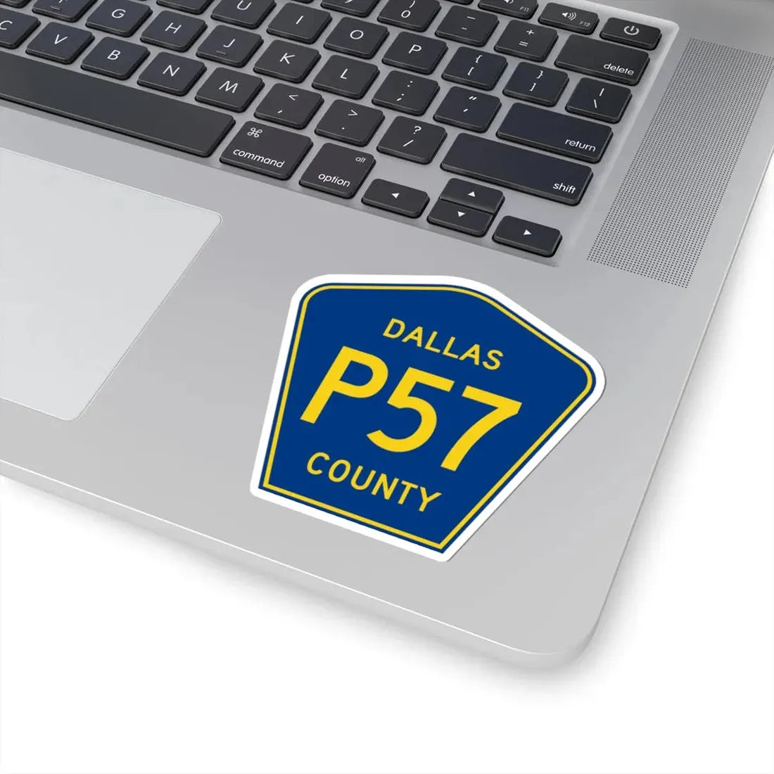 Dallas County Route P57 IA (Iowa) (Road Sign) STICKER Vinyl Kiss-Cut D ...