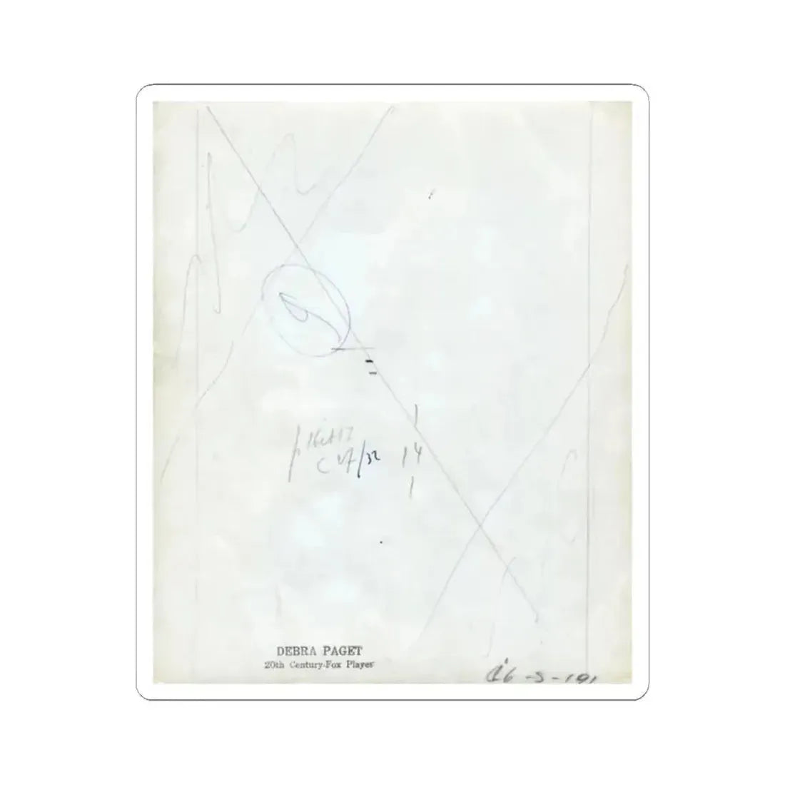 Debra Paget #664 2 (Vintage Female Icon) STICKER Vinyl Kiss-Cut Decal ...