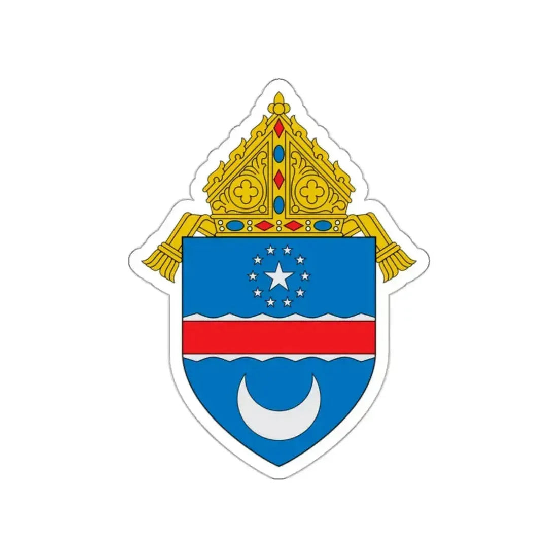 Diocese of Arlington - STICKER Vinyl Die-Cut Decal | Shop Stickers ...