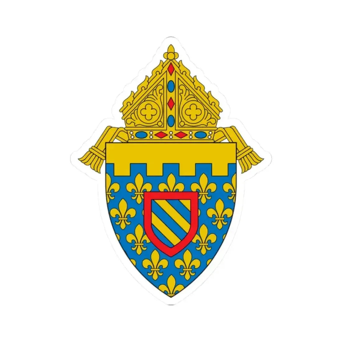 Diocese of Des Moines 2 - STICKER Vinyl Kiss-Cut Decal | Shop Stickers ...