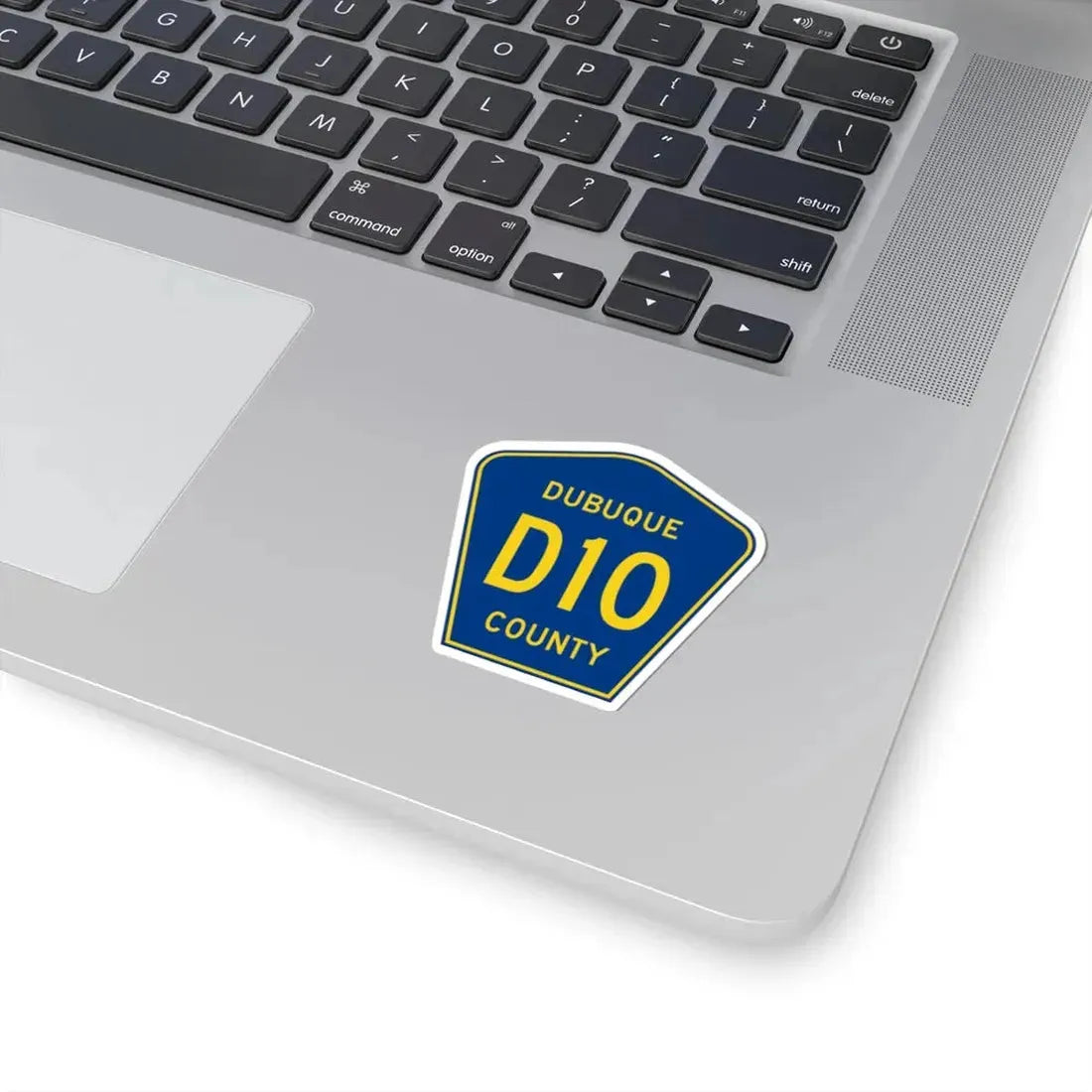 Dubuque County Route D10 IA (Iowa) (Road Sign) STICKER Vinyl Kiss-Cut ...