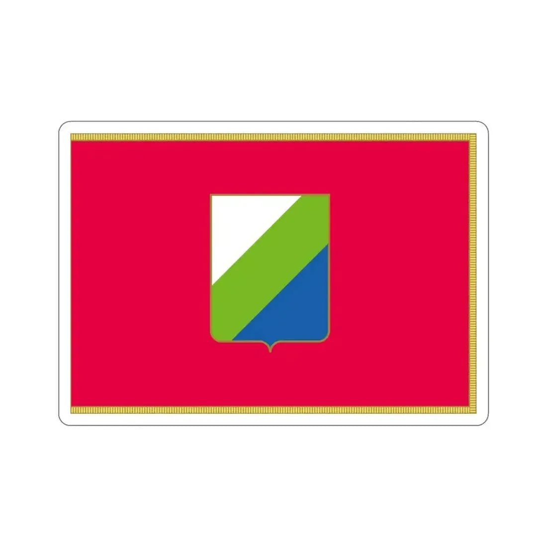 Flag of Abruzzo Italy STICKER Vinyl Die-Cut Decal | Shop Stickers, Wall ...
