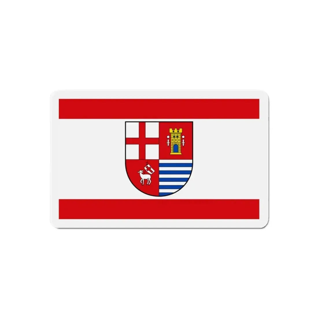 Flag of Bitburg Pruem Germany - Refrigerator Magnet | Shop Stickers ...