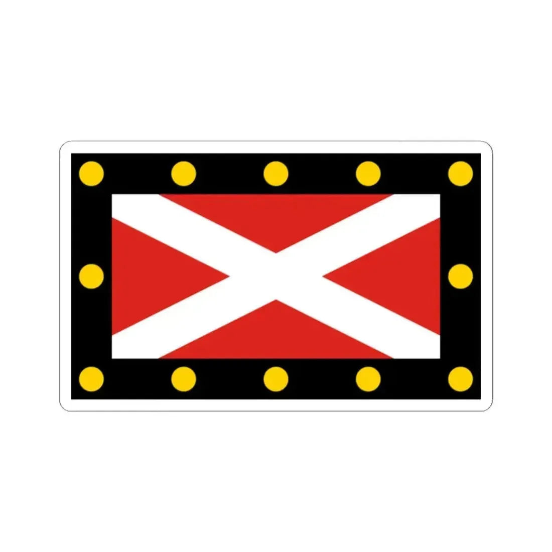 Flag of Hampton Poyle UK - STICKER Vinyl Kiss-Cut Decal | Shop Stickers ...