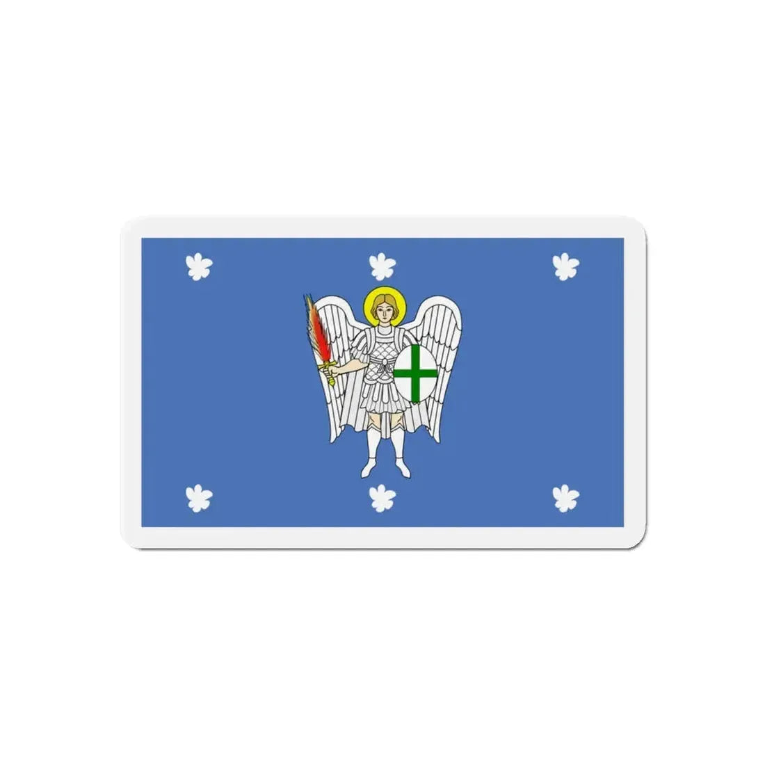 Flag of Iklin Malta - Refrigerator Magnet | Shop Stickers, Wall Art ...