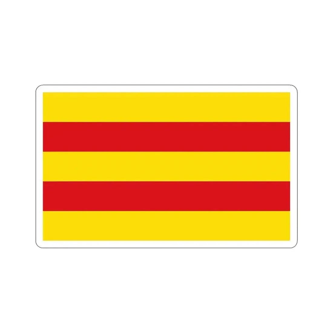 Flag of Oldenburg 2 Germany STICKER Vinyl Die-Cut Decal | Shop Stickers ...