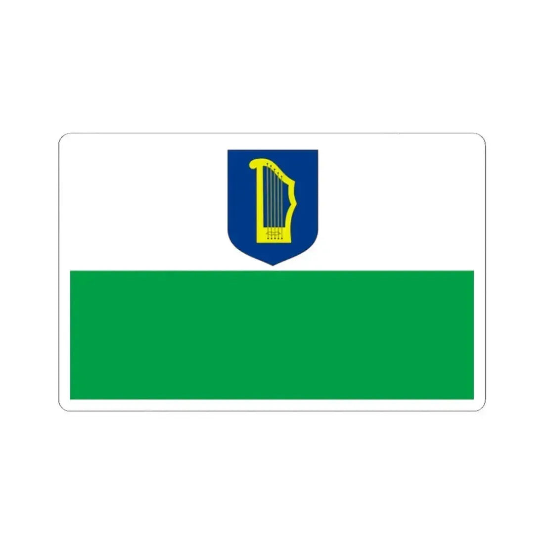 Flag of Petseri County Estonia - STICKER Vinyl Kiss-Cut Decal | Shop ...