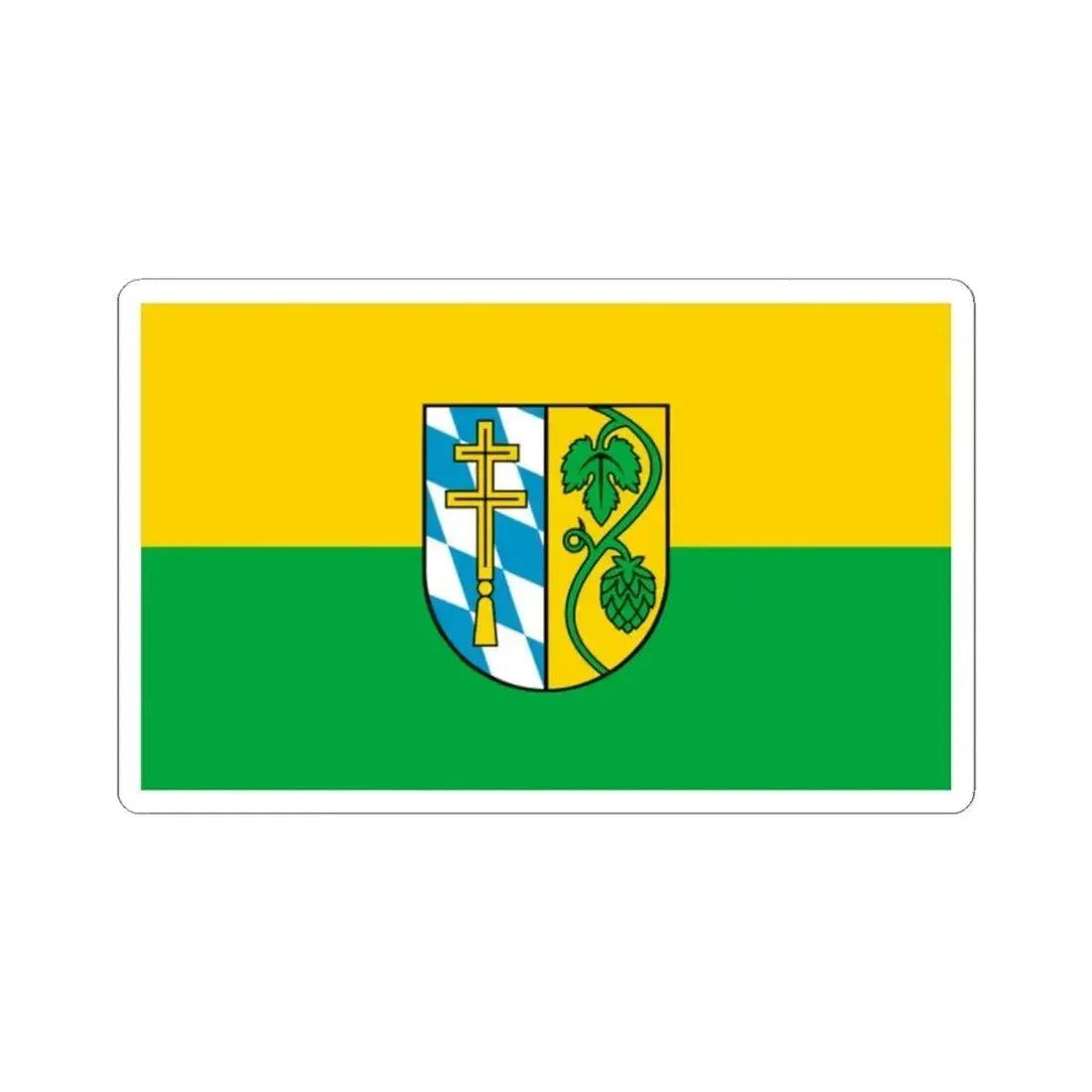 Flag of Pfaffenhofen Germany - STICKER Vinyl Kiss-Cut Decal | Shop ...