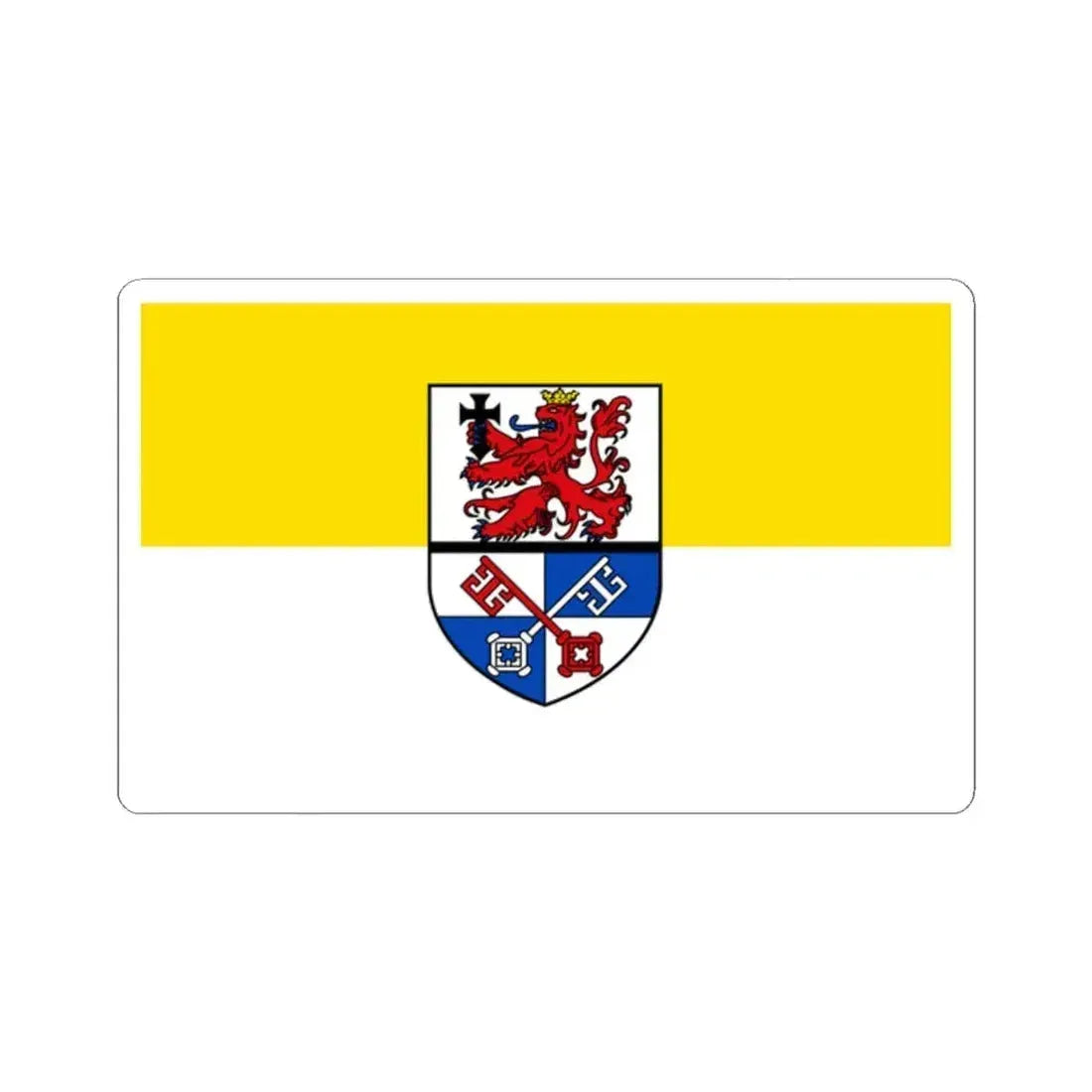 Flag of Rotenburg Germany - STICKER Vinyl Kiss-Cut Decal | Shop ...