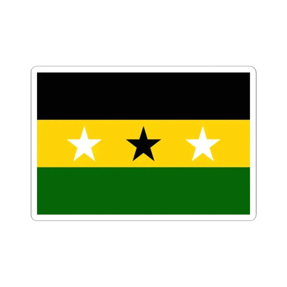 Flag of the Masalit (Chad) STICKER Vinyl Kiss-Cut Decal | Shop Stickers ...