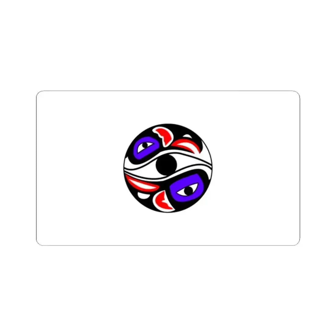 Flag of the Organized Village of Kake (United States) STICKER Vinyl ...