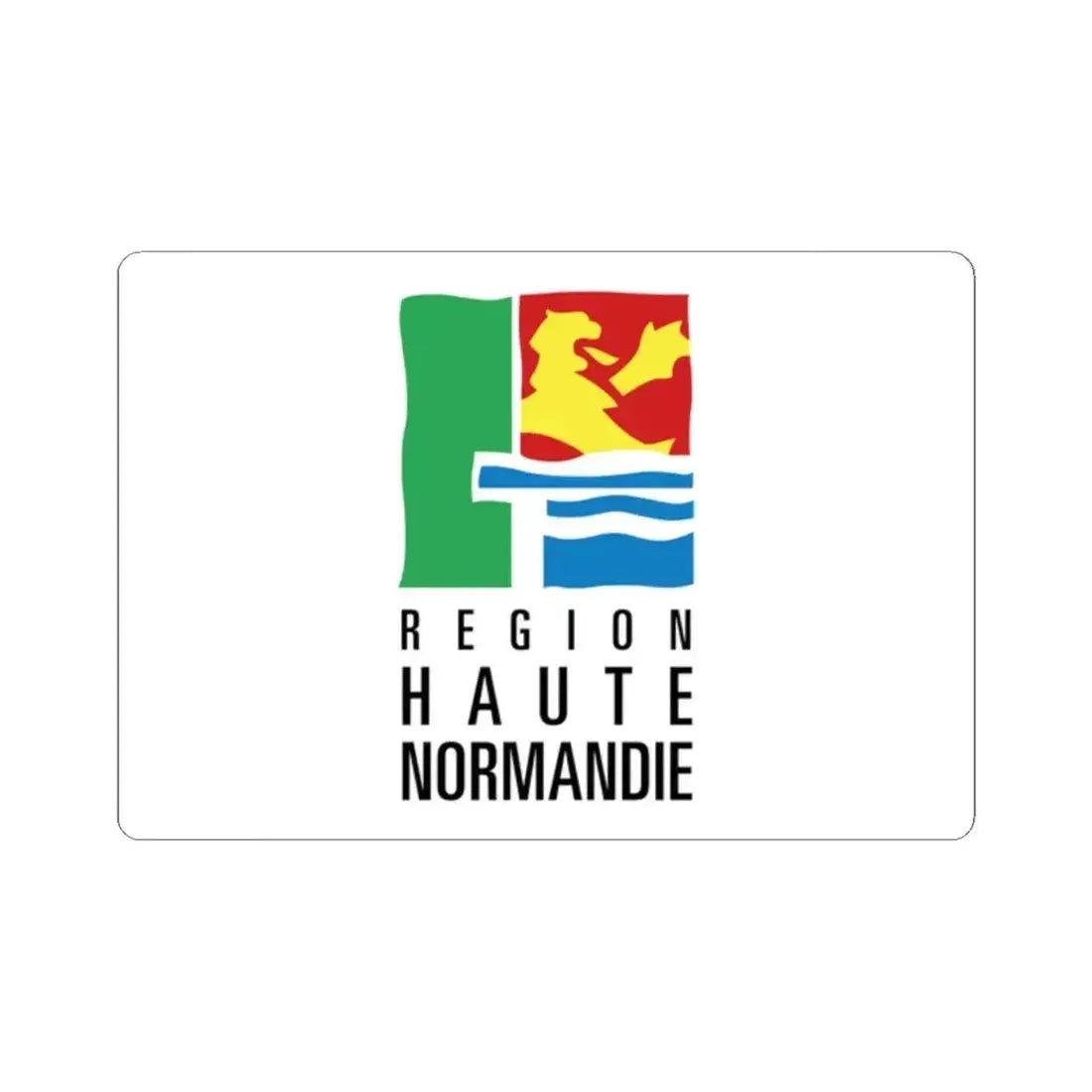 Flag of Upper Normandy France 2 - STICKER Vinyl Kiss-Cut Decal | Shop ...