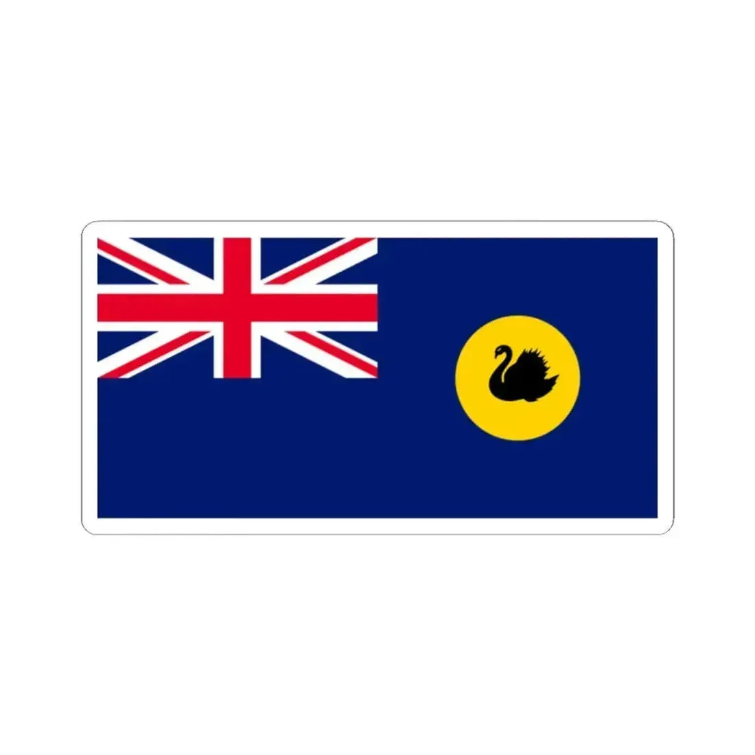 Flag of Western Australia - STICKER Vinyl Kiss-Cut Decal | Shop ...
