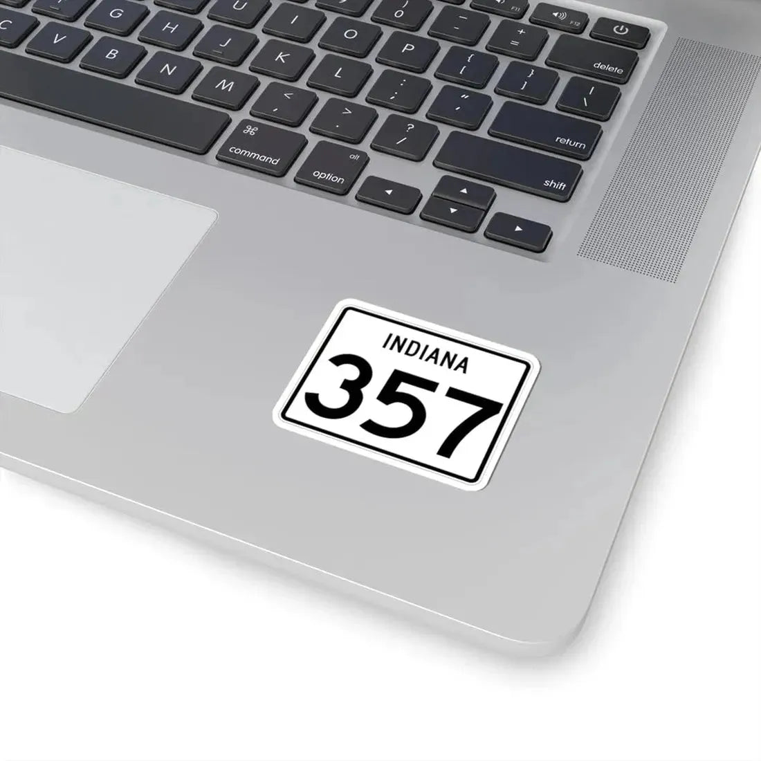 Indiana 357 (Indiana) (Road Sign) STICKER Vinyl Kiss-Cut Decal – The ...