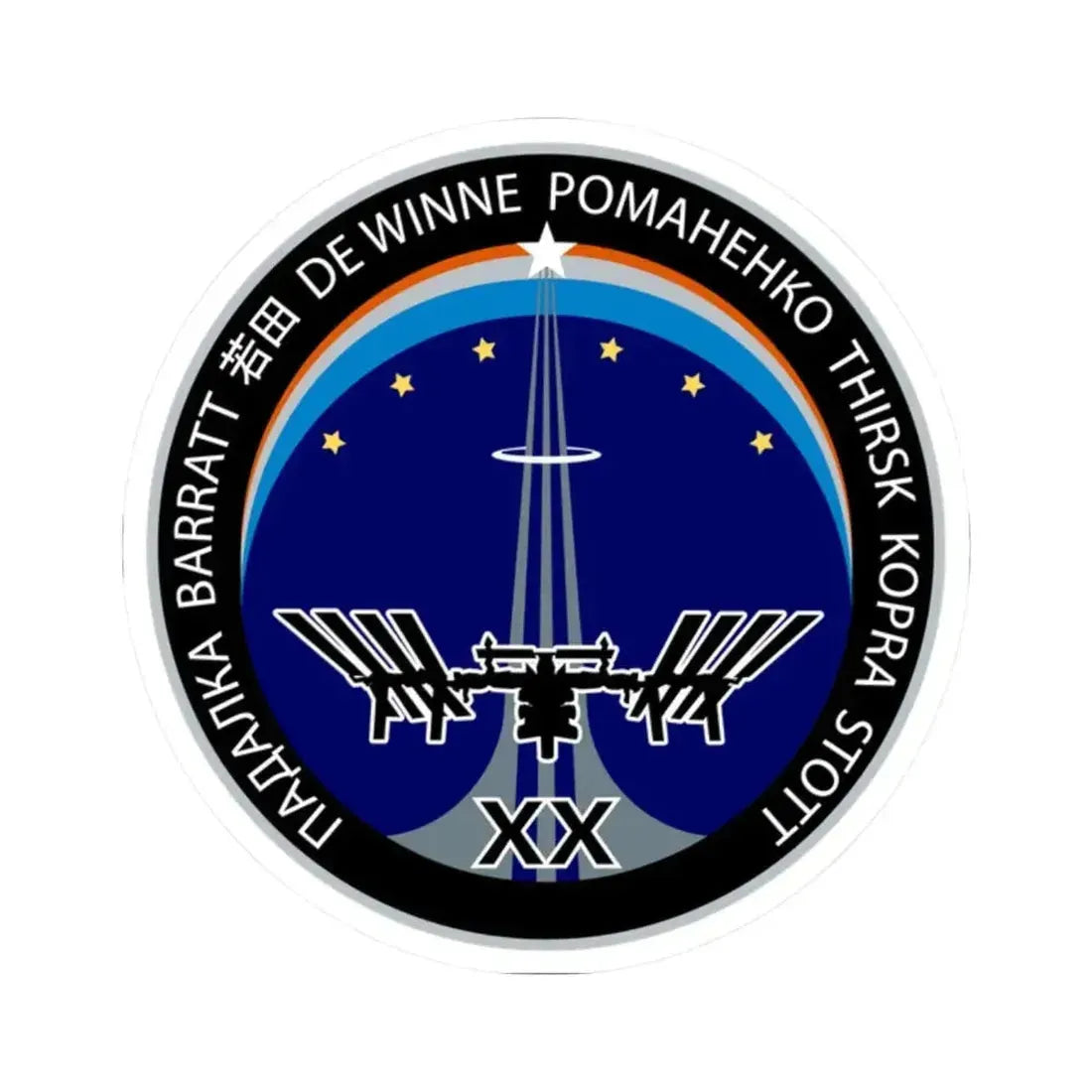 ISS Expedition 20 (NASA) STICKER Vinyl Kiss-Cut Decal | Shop Stickers ...