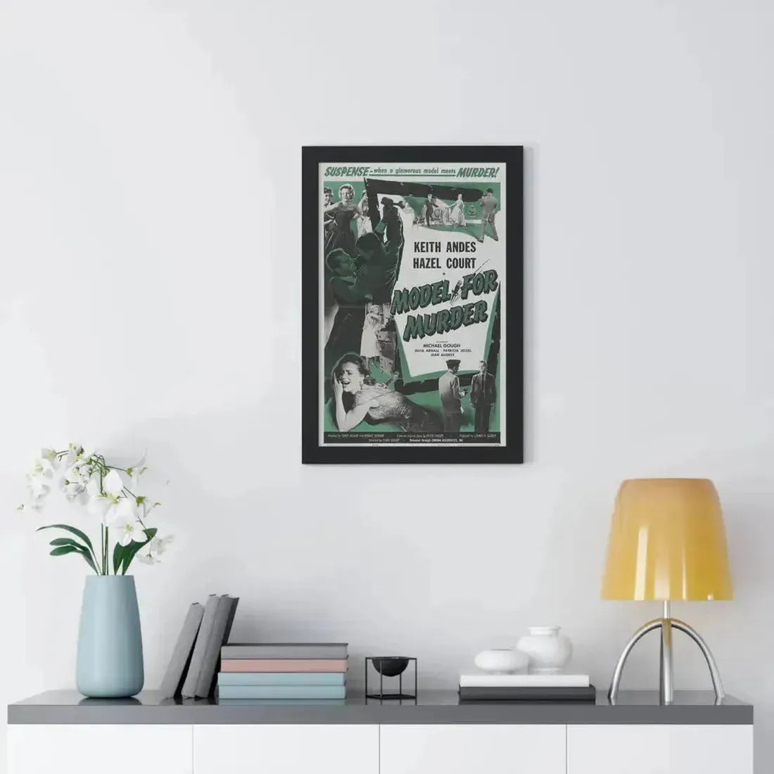 MODEL FOR MURDER 1959 - Framed Movie Poster | Shop Stickers, Wall Art ...