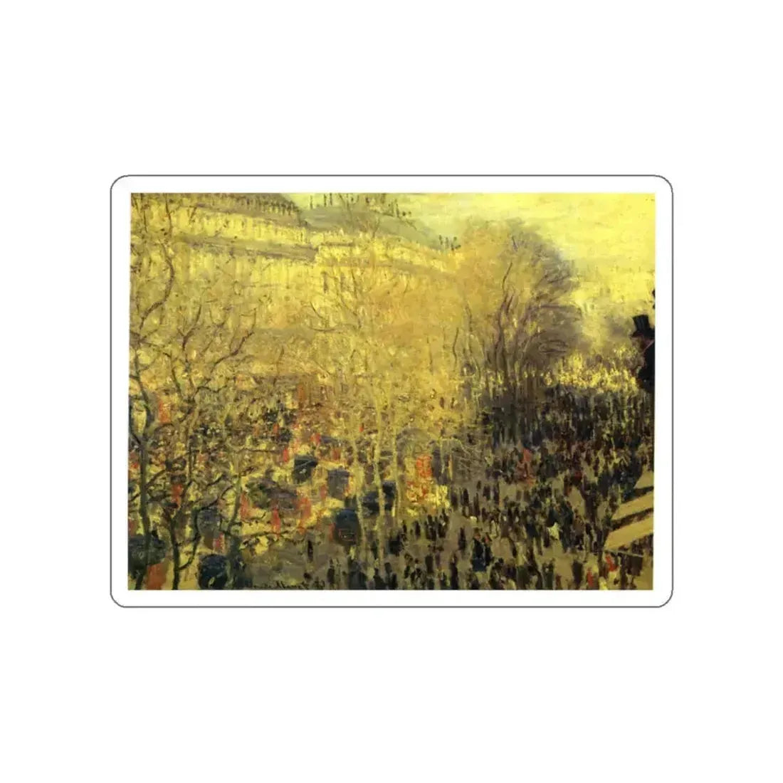 MONET, Claude - 73 (Artwork) STICKER Vinyl Die-Cut Decal | Shop ...