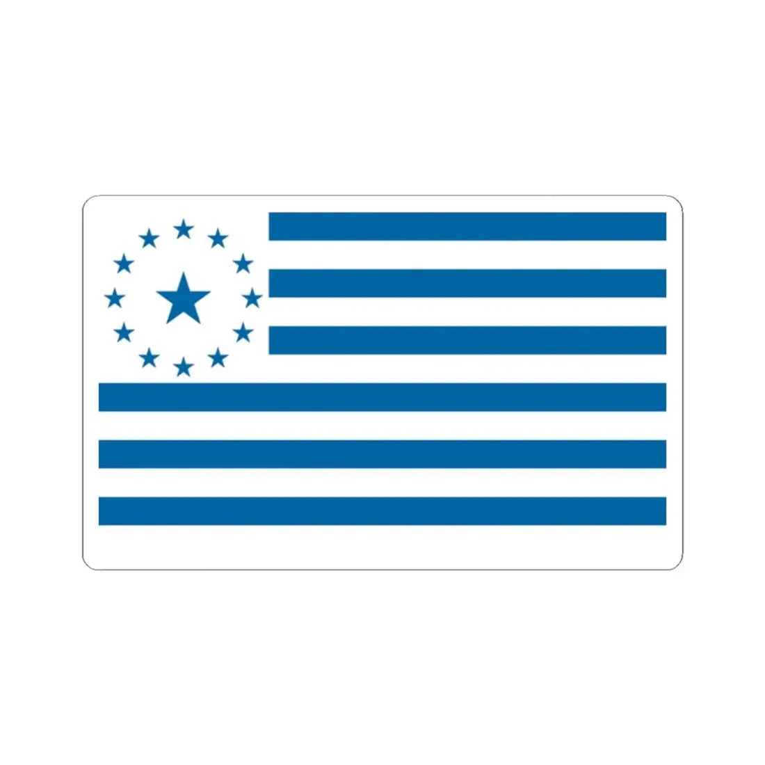 Mormon Flag of Gods Kingdom 2002 (United States) STICKER Vinyl Kiss-Cut ...