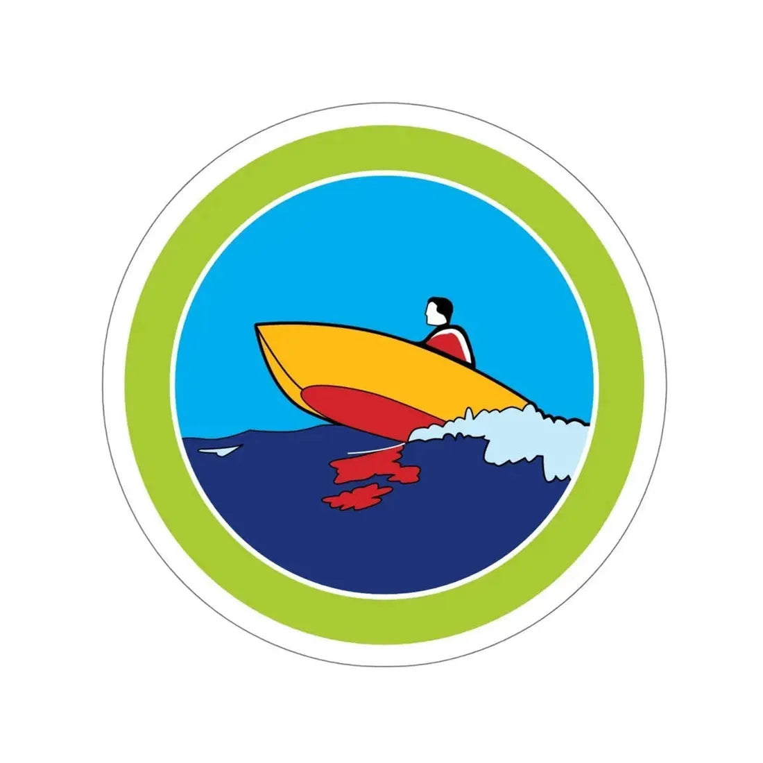 Motorboating (Boy Scouts Merit Badge) STICKER Vinyl Die-Cut Decal ...