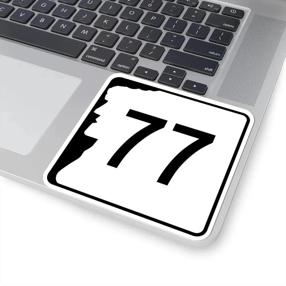 NH Route 77 (New Hampshire) (Road Sign) STICKER Vinyl Kiss-Cut Decal ...
